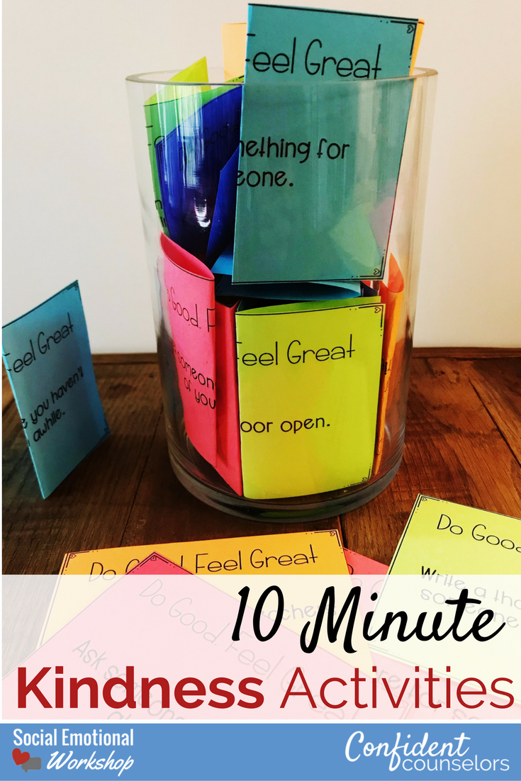 Kindness Activities for School Counselors - Confident Counselors