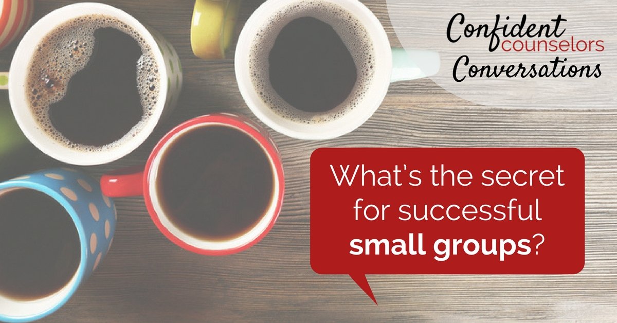 What’s the secret for successful small group counseling?