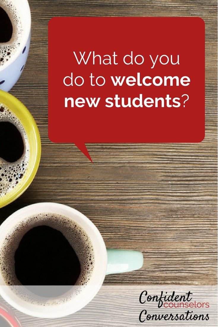 Ways to Welcome New Students