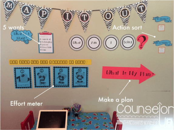 Creative School Counseling Bulletin Boards