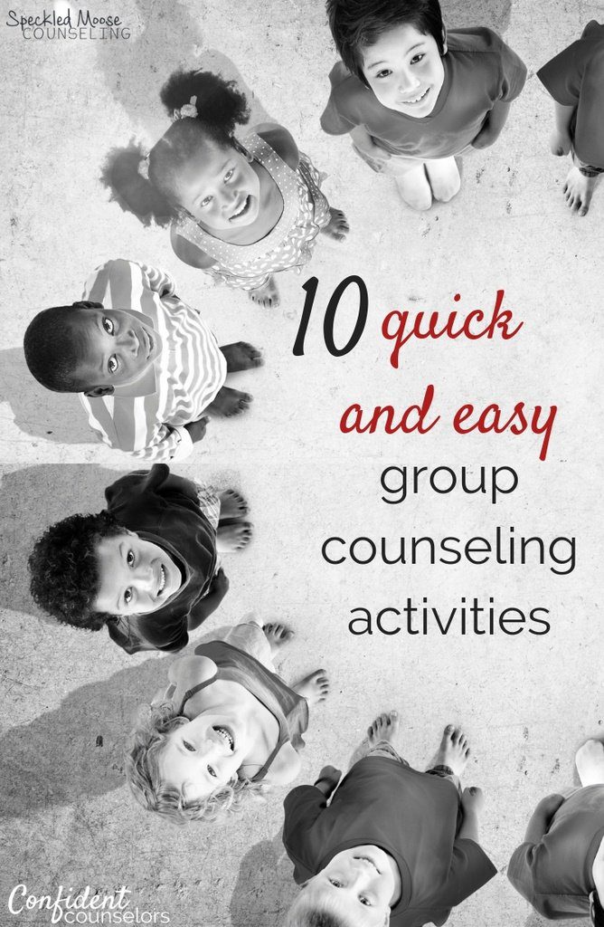 10 Quick and Easy Group Counseling Activities
