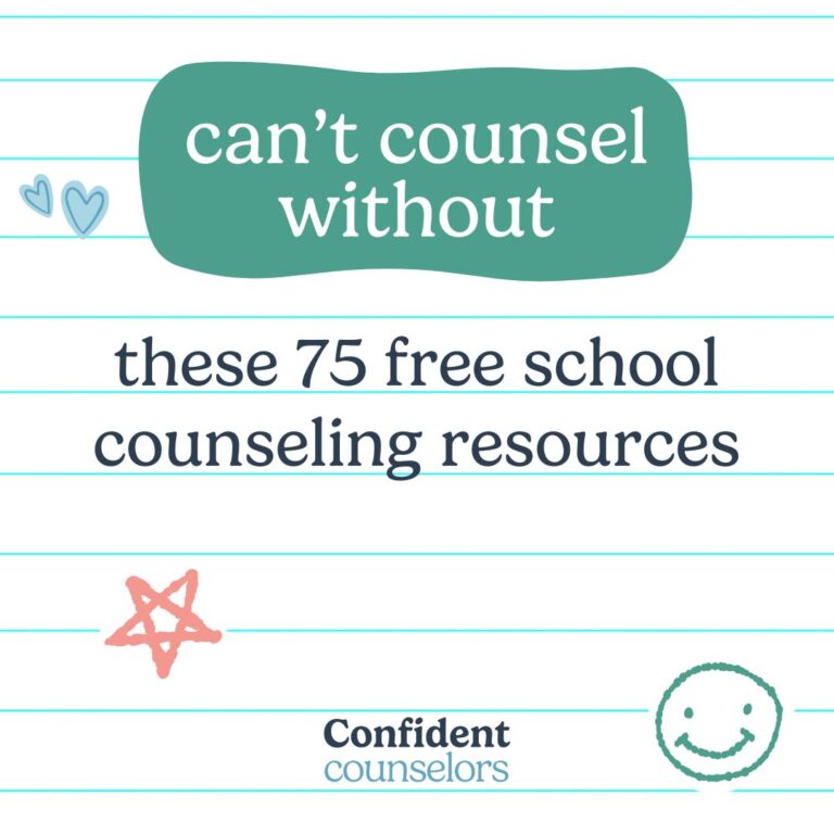 75 Free School Counseling Resources